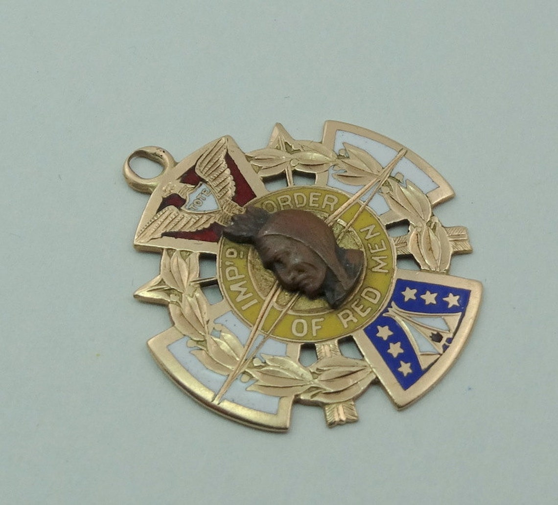 Vintage Rare Gold IORM Medallion FREE Shipping IORMVTG-UV1 | Etsy