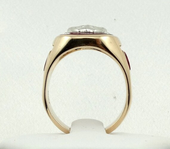 Vintage Masonic Ruby Shriner and Scottish Rite 32nd D… - Gem