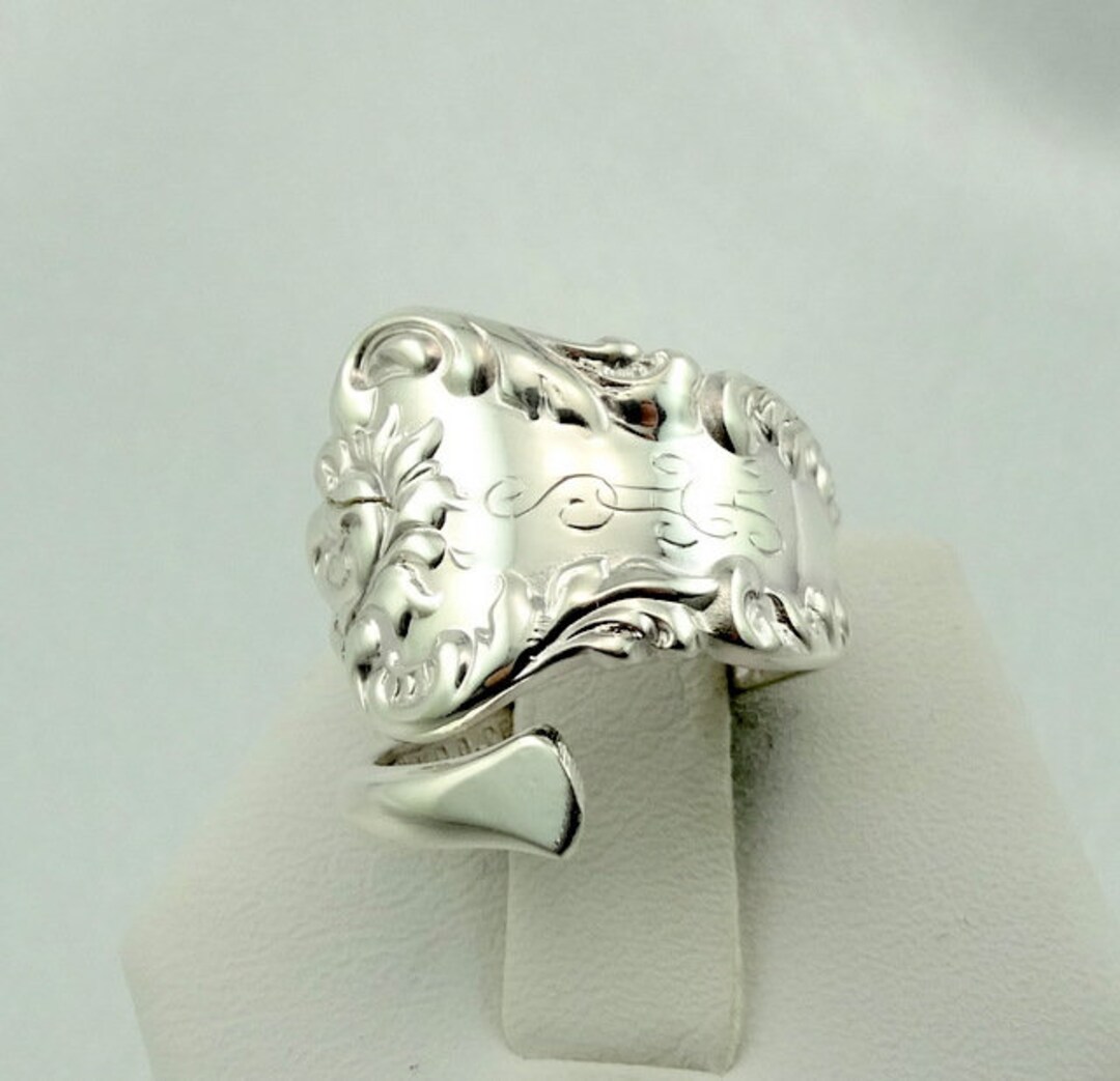 Engraved Initials "sar" Real Vintage Hand Made Sterling Silver ...
