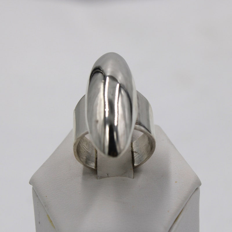 Sterling Silver Long Ring - Etsy