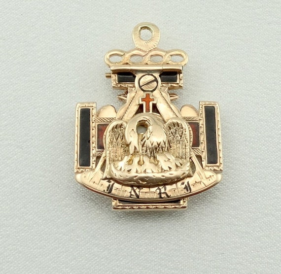 Rare Vintage Masonic 32nd Degree Scottish Rite and Yo… - Gem