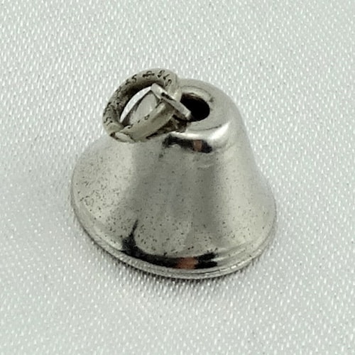 Nice Vintage Sterling Silver Bell Charm With Turquoise and - Etsy