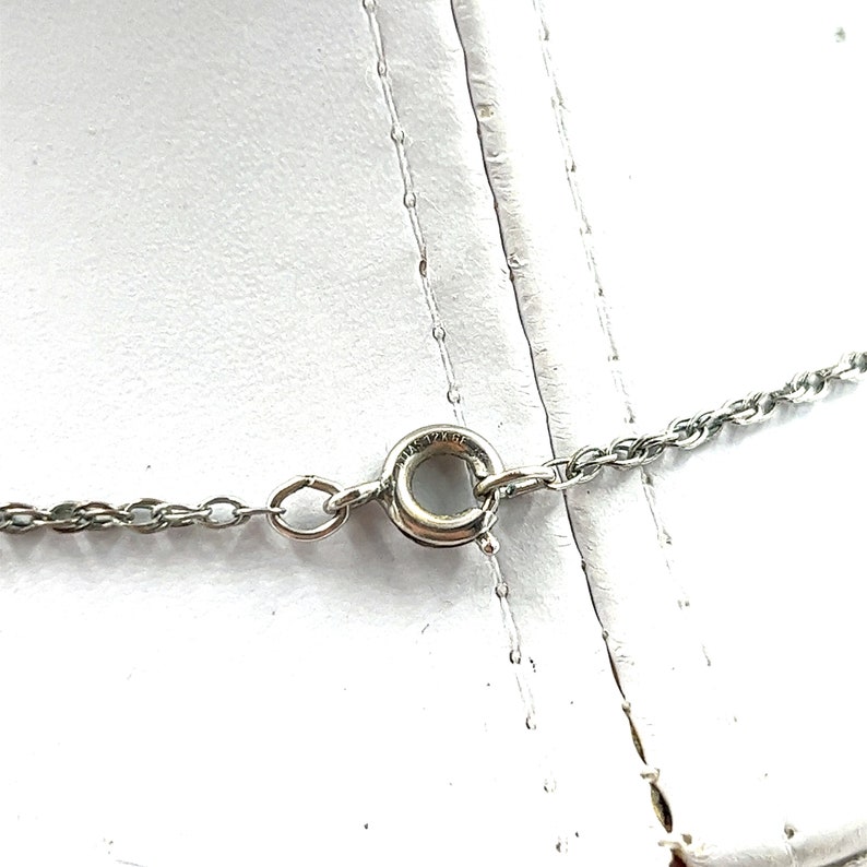 Unique Mondrian-esque Wire Pendant With a 24' Sterling Silver Chain ...