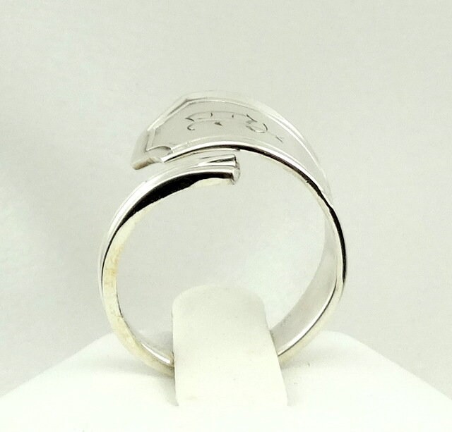 Engraved Initial p Real Vintage Hand Made Sterling | Etsy