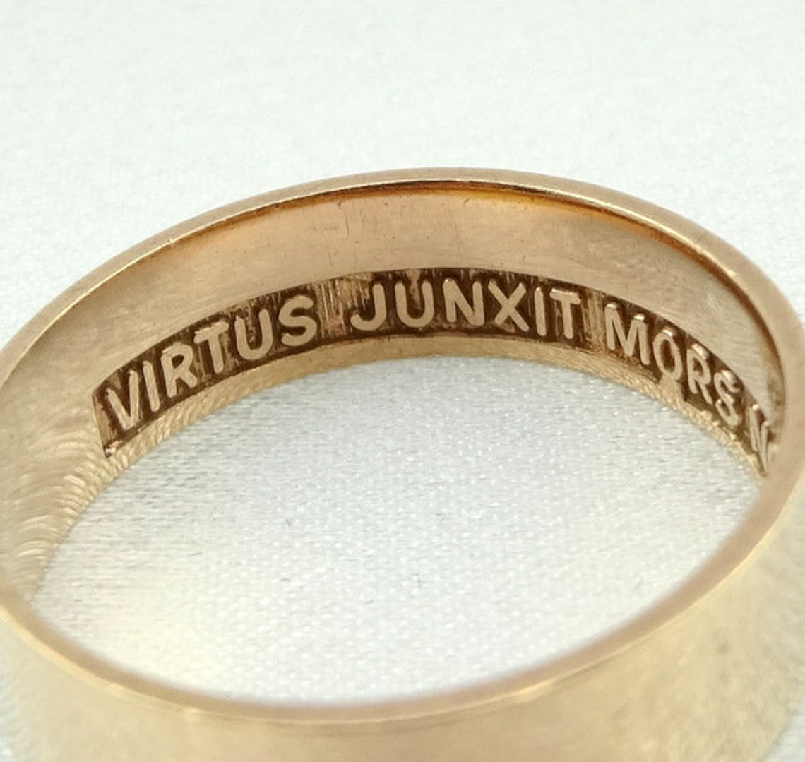 Vintage 14th Degree Scottish Rite Masonic 10K Yellow Gold Ring - Etsy