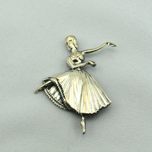 Ballerina Brooch - Etsy