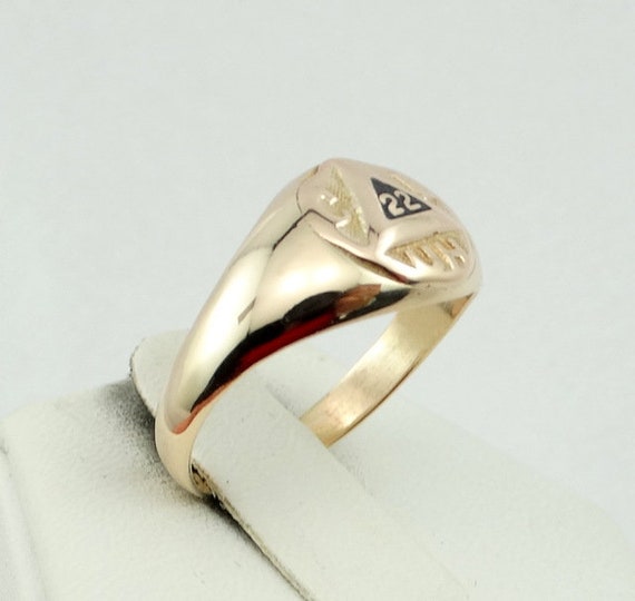 Unusual Handsome Vintage 22nd Degree Scottish Rite Ma… - Gem