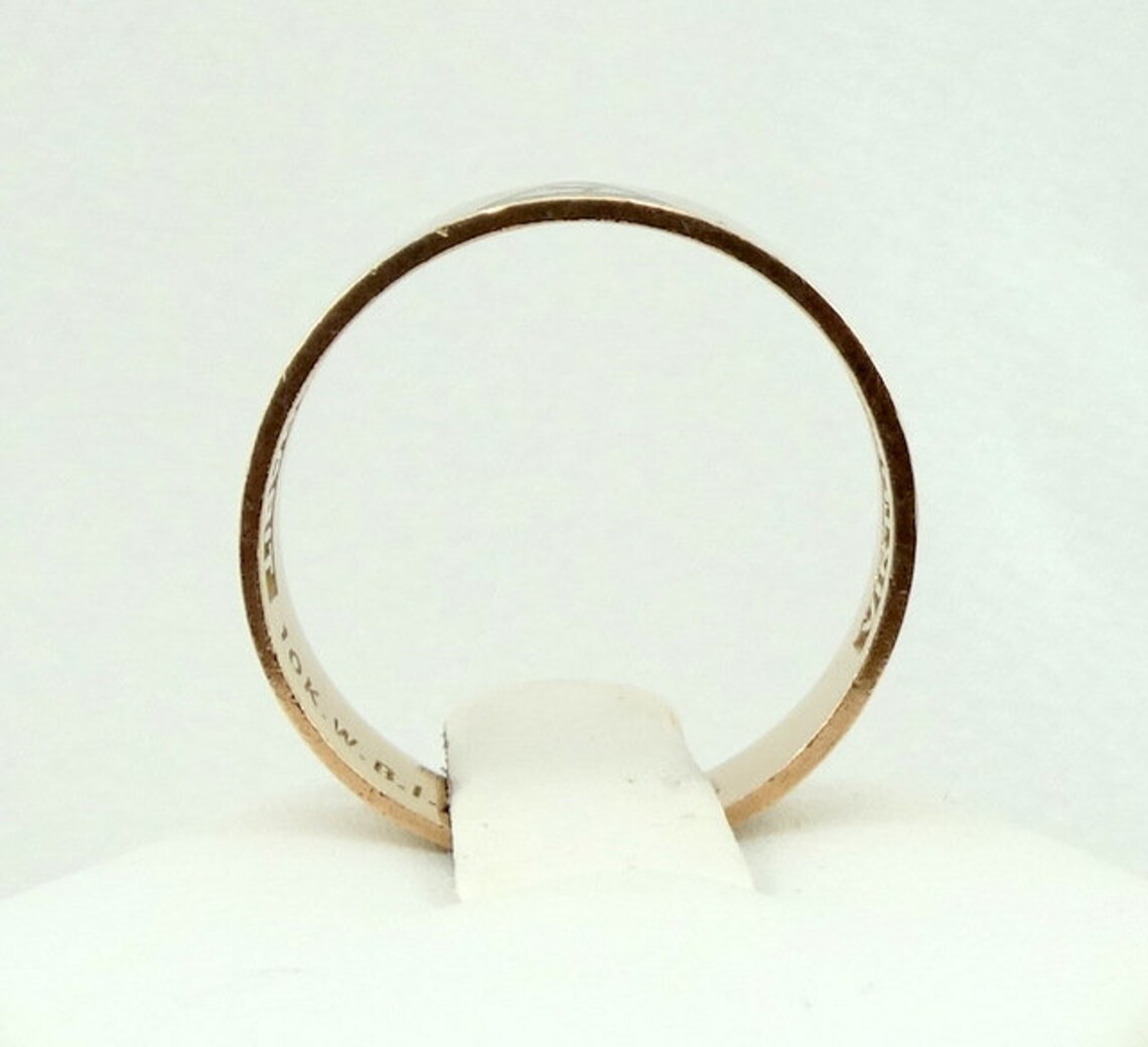 Vintage 14th Degree Scottish Rite Masonic 10K Yellow Gold Ring | Etsy