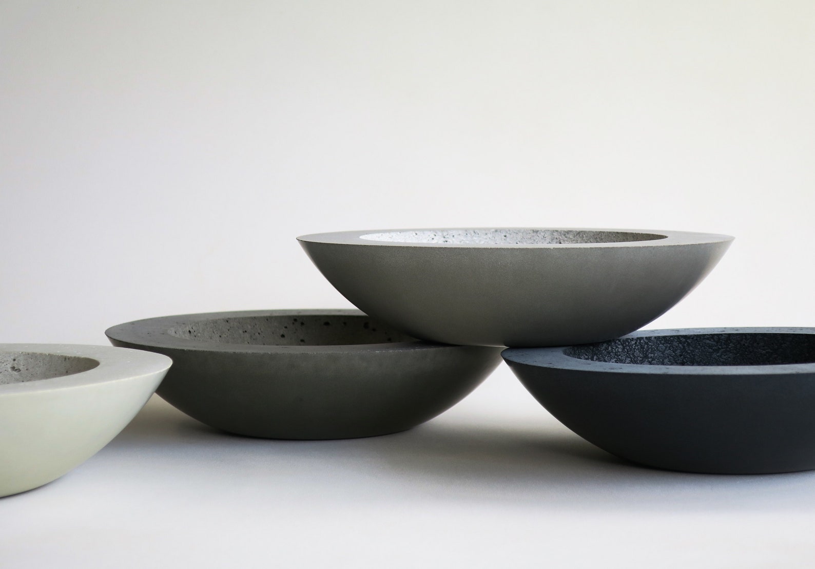 Concrete Bowl Wide Rim - Etsy