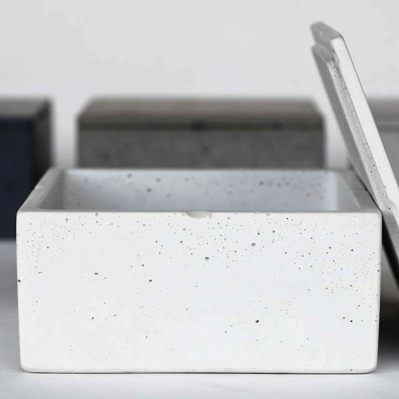 Concrete Box - Etsy