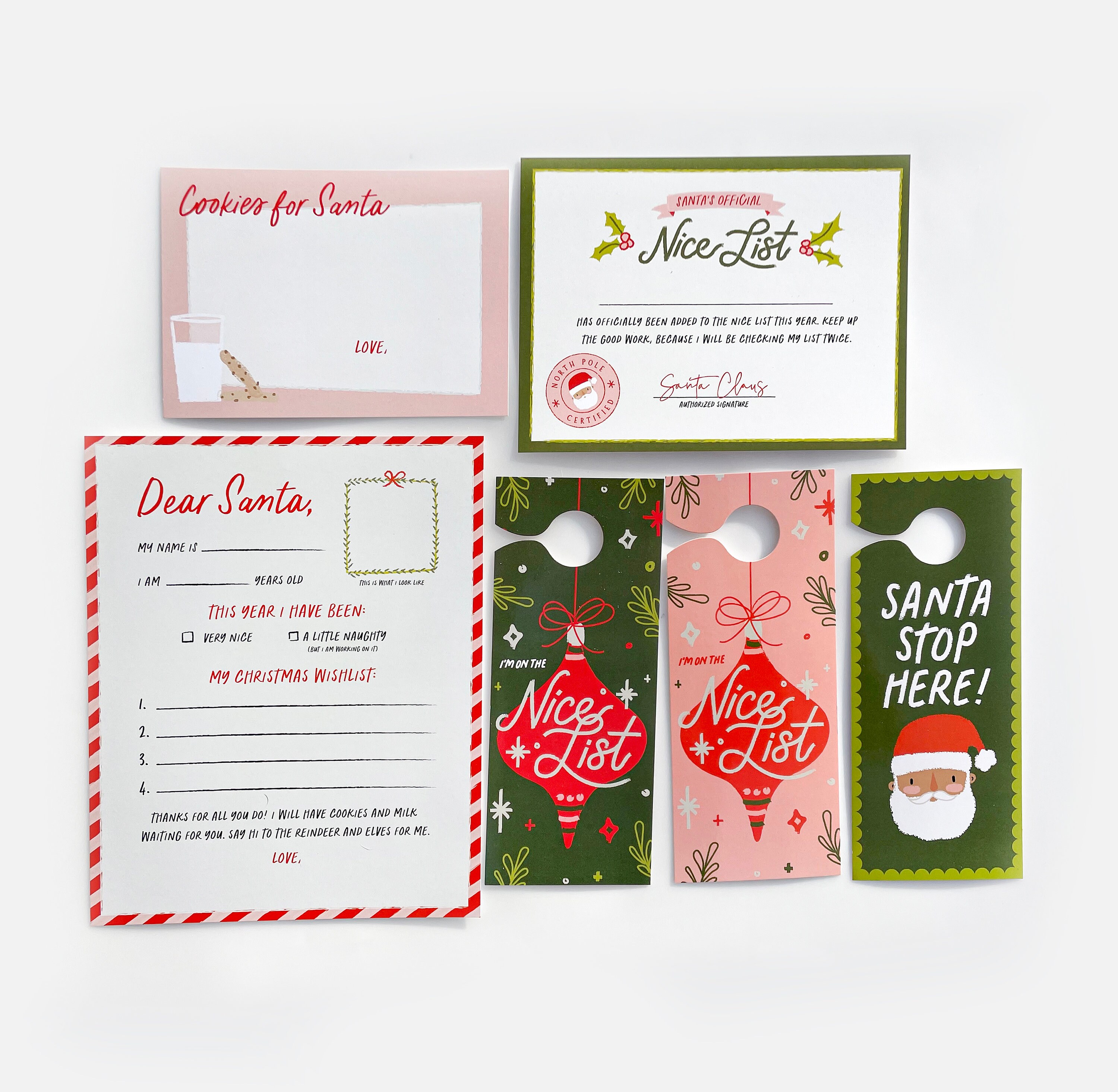 Santa Kits DIGITAL DOWNLOADS - Etsy