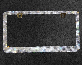 License plate bling | Etsy