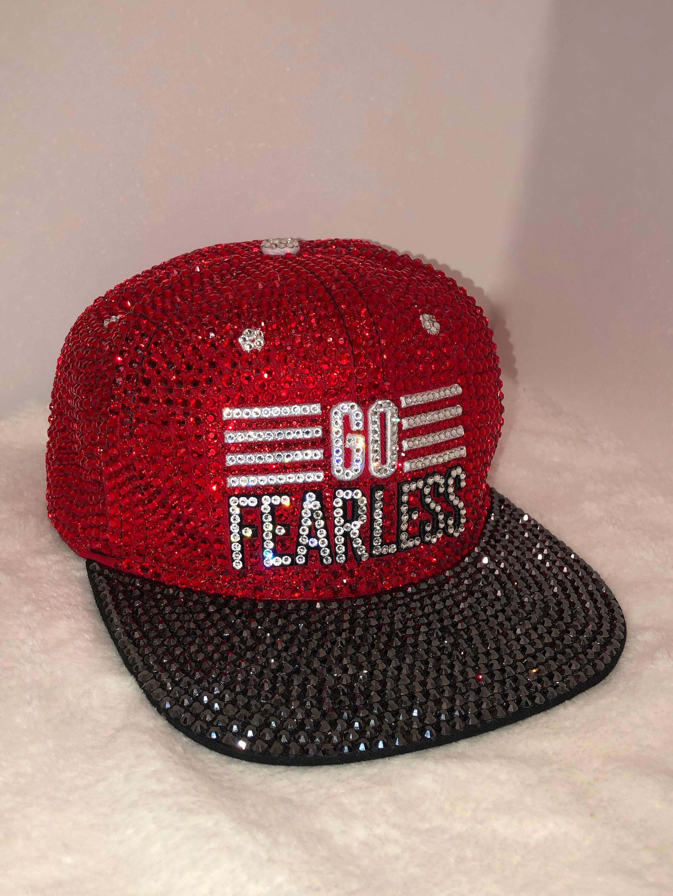 How gorgeous is this Swarovski hat? – Custom Crystal Accessories & Decor