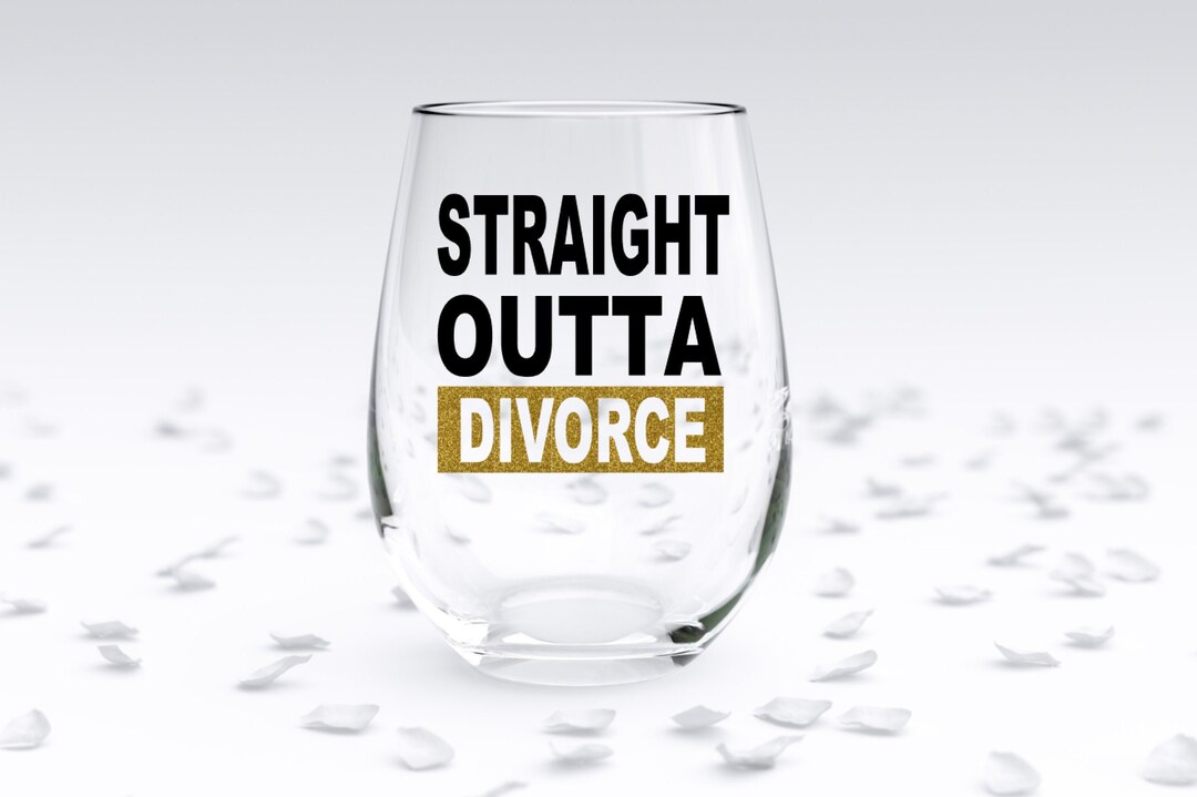 Divorce Gift Divorce Women Divorce Wine Glass Break up - Etsy