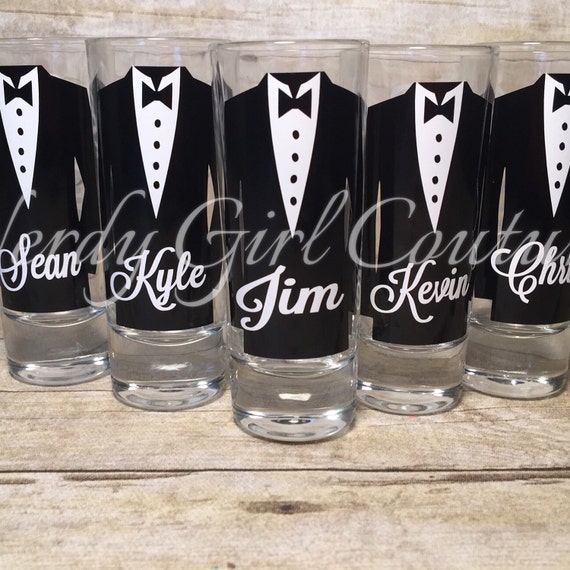 Groomsmen Glasses Best Man Gift Groomsman Box Personalized | Etsy