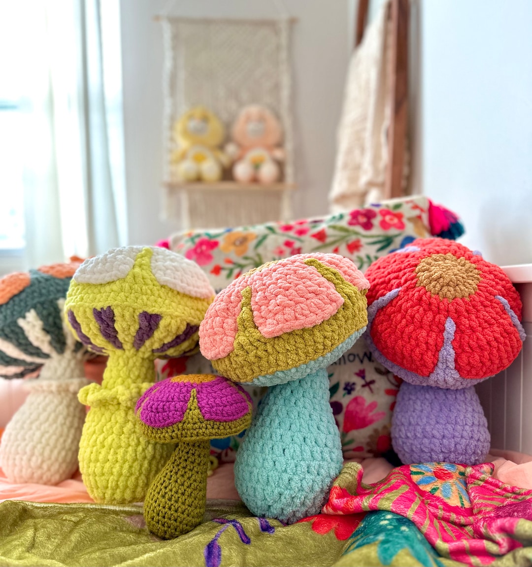 The Bloom Shroom Crochet Pattern | Mushie Pattern | Mushroom Pattern ...