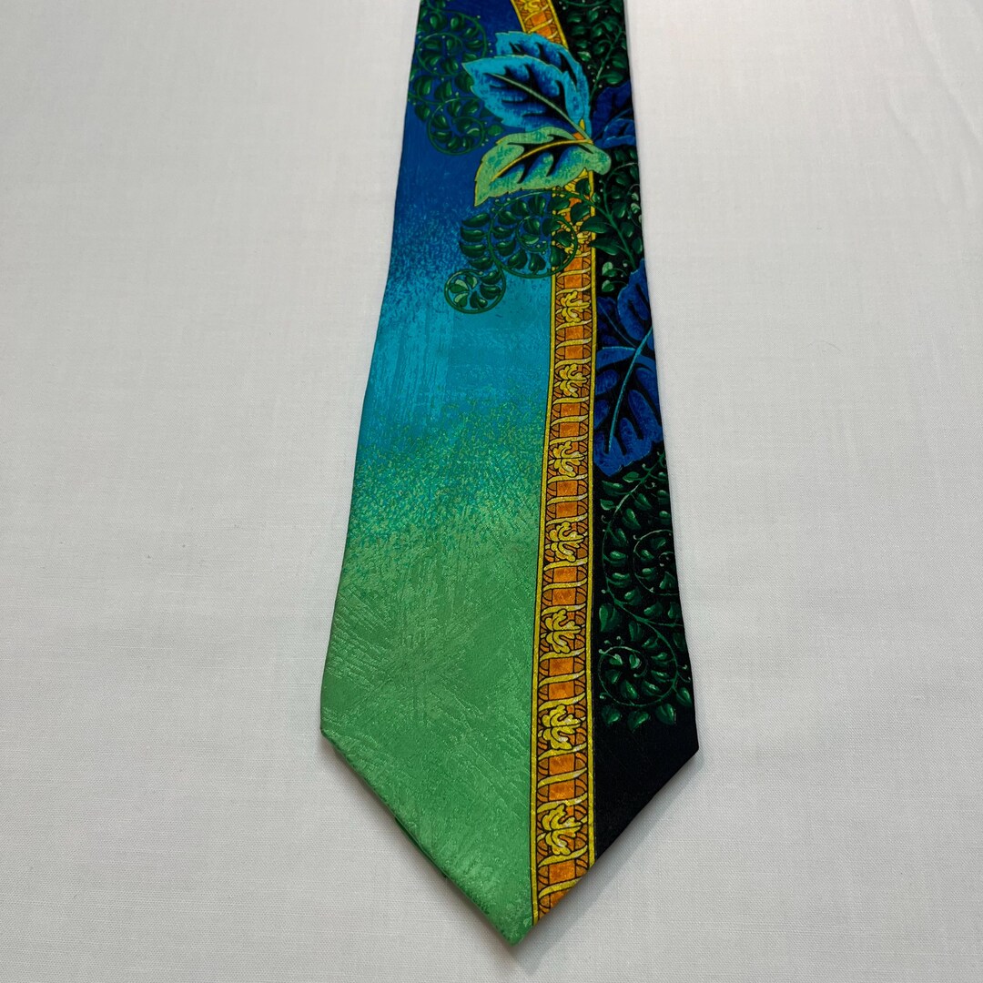 Rush Limbaugh Tie Necktie Unique Vintage Silk Bright Bold Vivid Colors ...