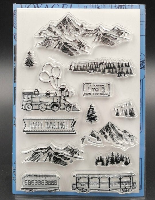 1916 Railroad Rubber Stamp