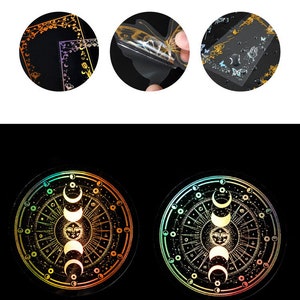 30 Pcs Marine Life Holographic Sticker, Shiny, Iridescent, Junk Journal ...
