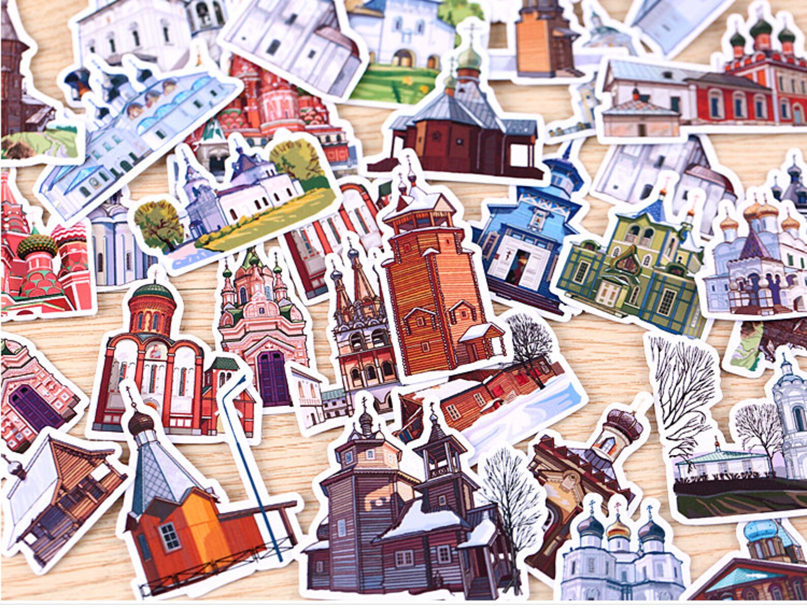 34 pcs Vintage Castle Stickers / House planner stickers / | Etsy