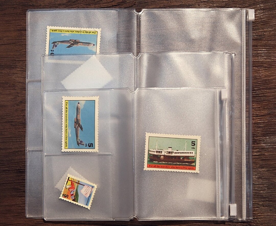 1PCS PVC Pouch & Card Holder for Midori Travelers Notebook Midori ...