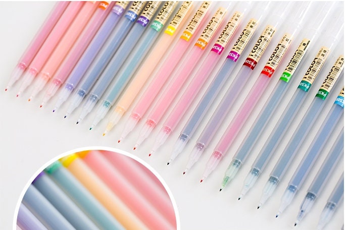 24 Pcs of Set 'I Color' Painting Pens / WaterColor | Etsy