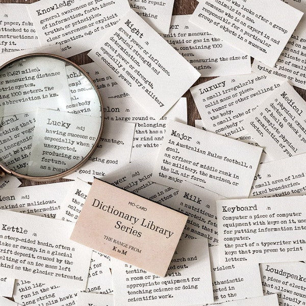 Dictionary Font - Etsy