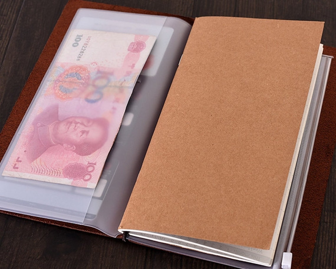 1PCS PVC Pouch & Card Holder for Midori Travelers Notebook | Etsy