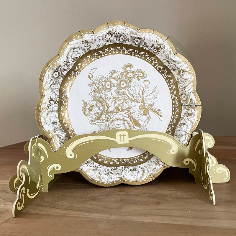 Elegant Paper Plates - Etsy