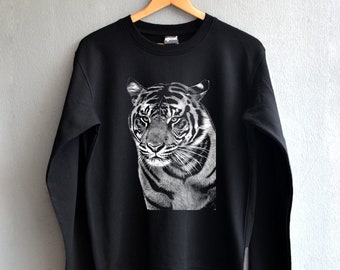 Tiger sweatshirt | Etsy