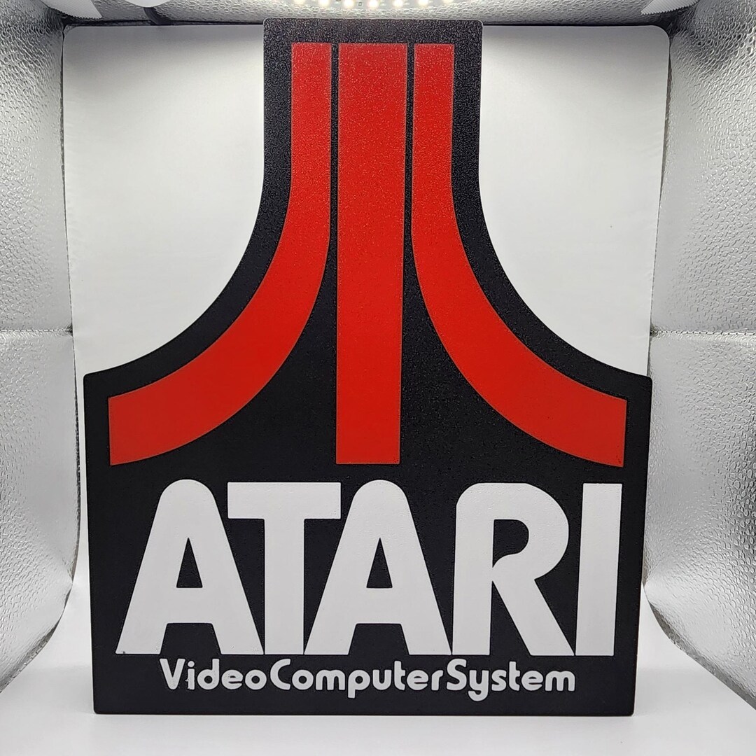 Atari Logo (light up Sign) - Etsy