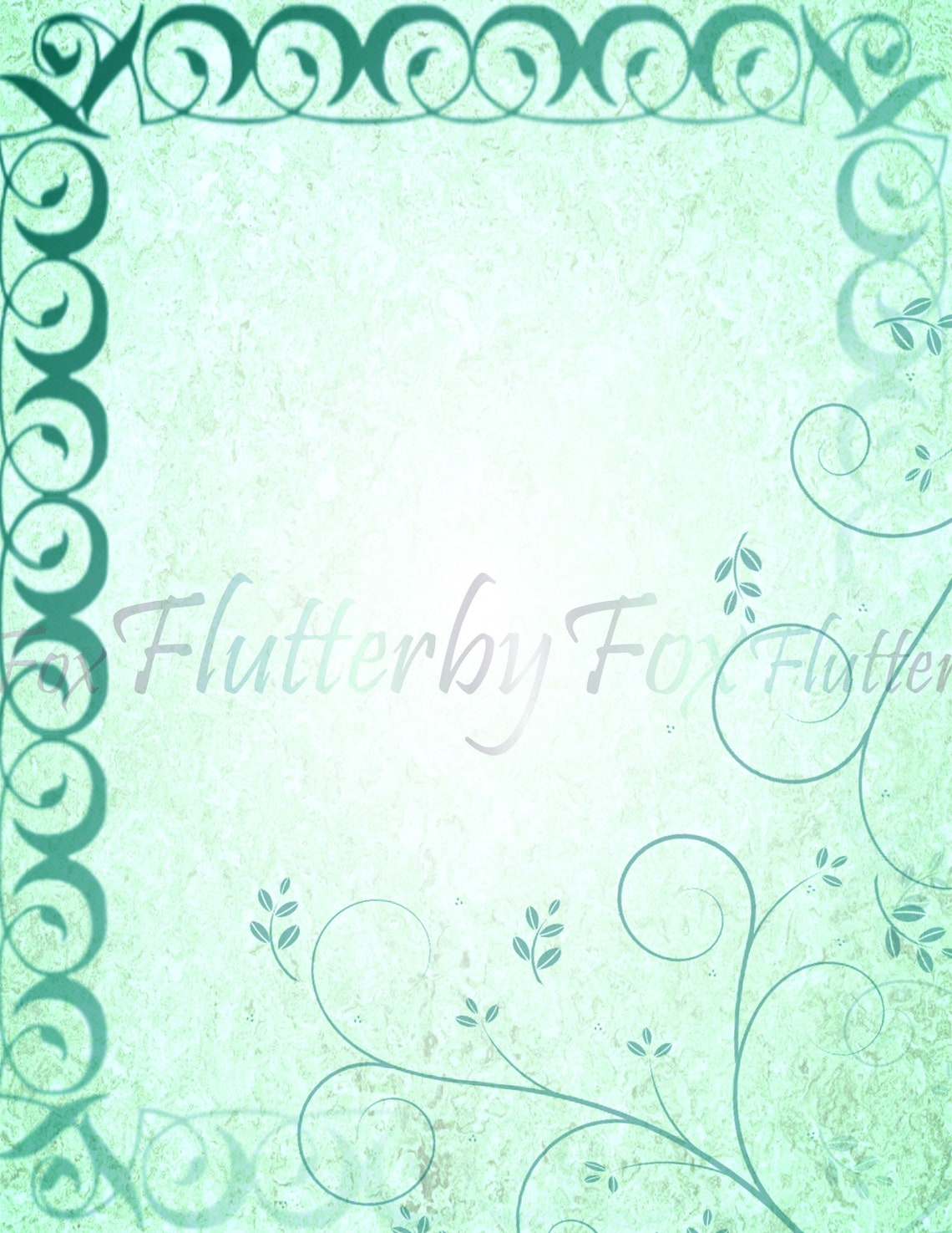 Teal Journal Set of Ten Printable Journal Writing Paper - Etsy