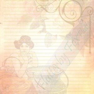 Cauldron Witch Stationery Cauldron Writing Paper Witch - Etsy