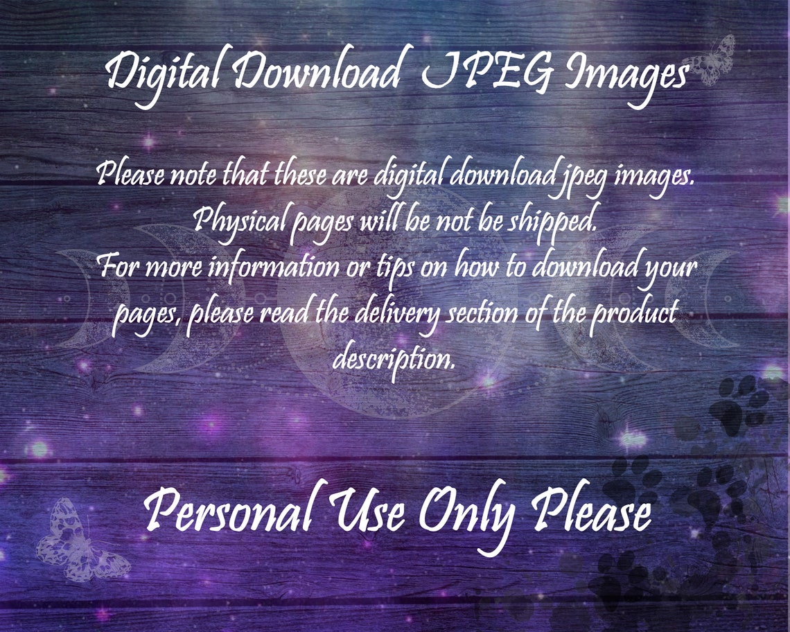 Moon Fairy Page Goddess Writing Paper Moon Goddess Page | Etsy