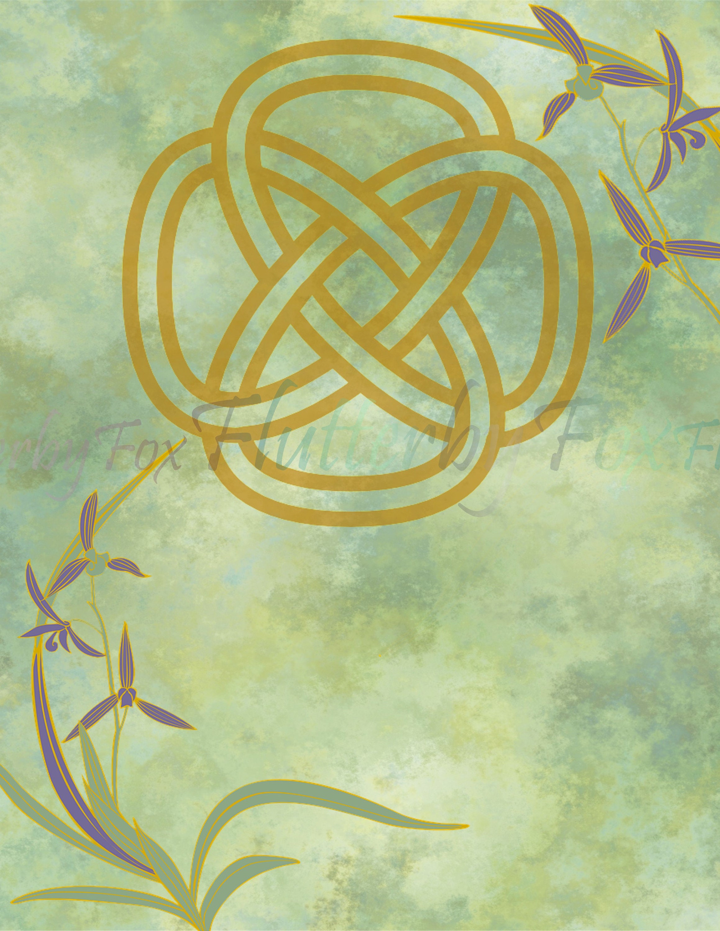 Celtic Junk Journal Paper Set Celtic Writing Paper Celtic Stationery ...