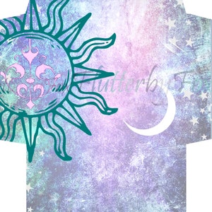 Astrology Magic Printable Envelope Set Printable Envelopes | Etsy