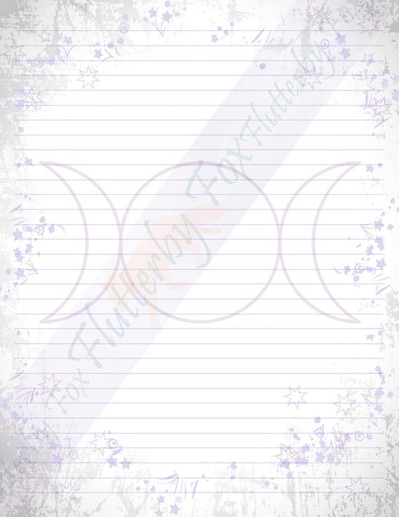 Paper & Party Supplies Paper Moon Letter Page Lunar Writing Paper Junk ...