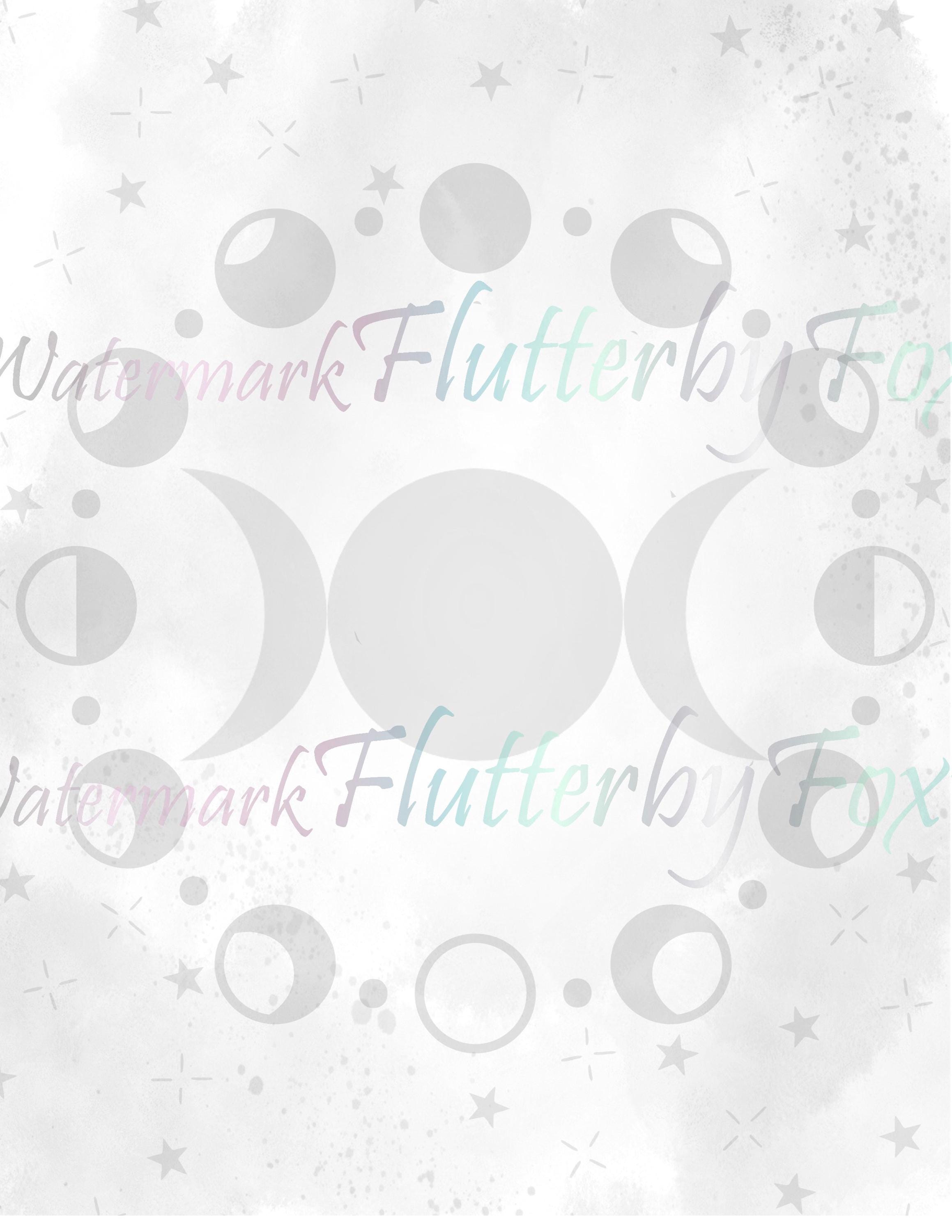 Moon Phases Writing Paper | Moon Letter Paper | Moon Phases Printable ...
