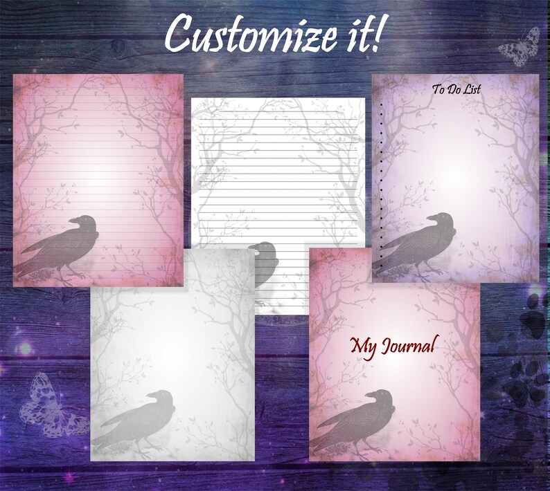 Moon Fairy Page Goddess Writing Paper Moon Goddess Page Athena Paper ...