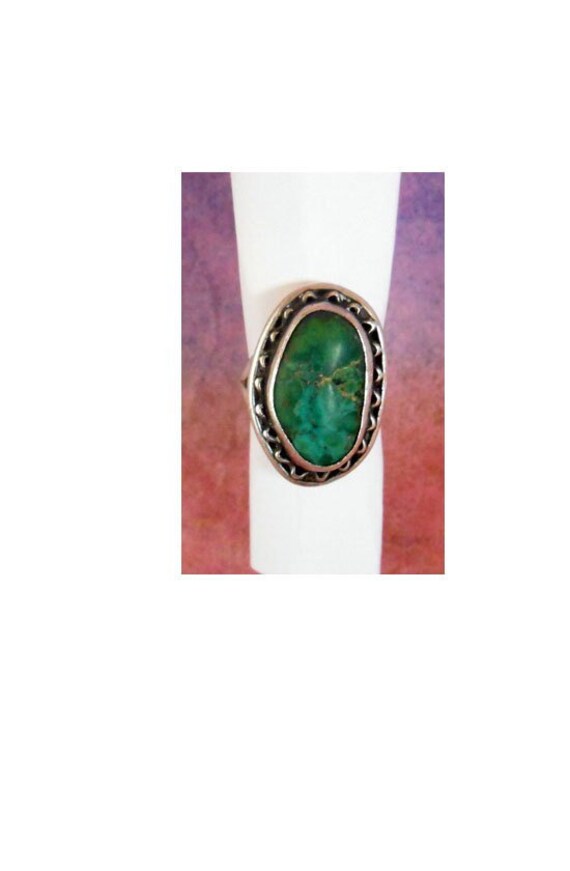 beautiful turquoise stone ring - Gem