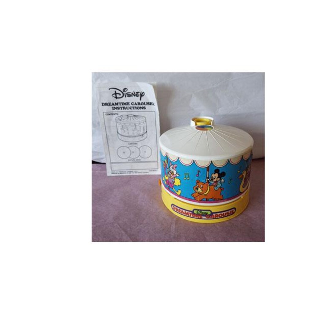 Disney Dreamtime Carousel - 1988 -complete - Etsy