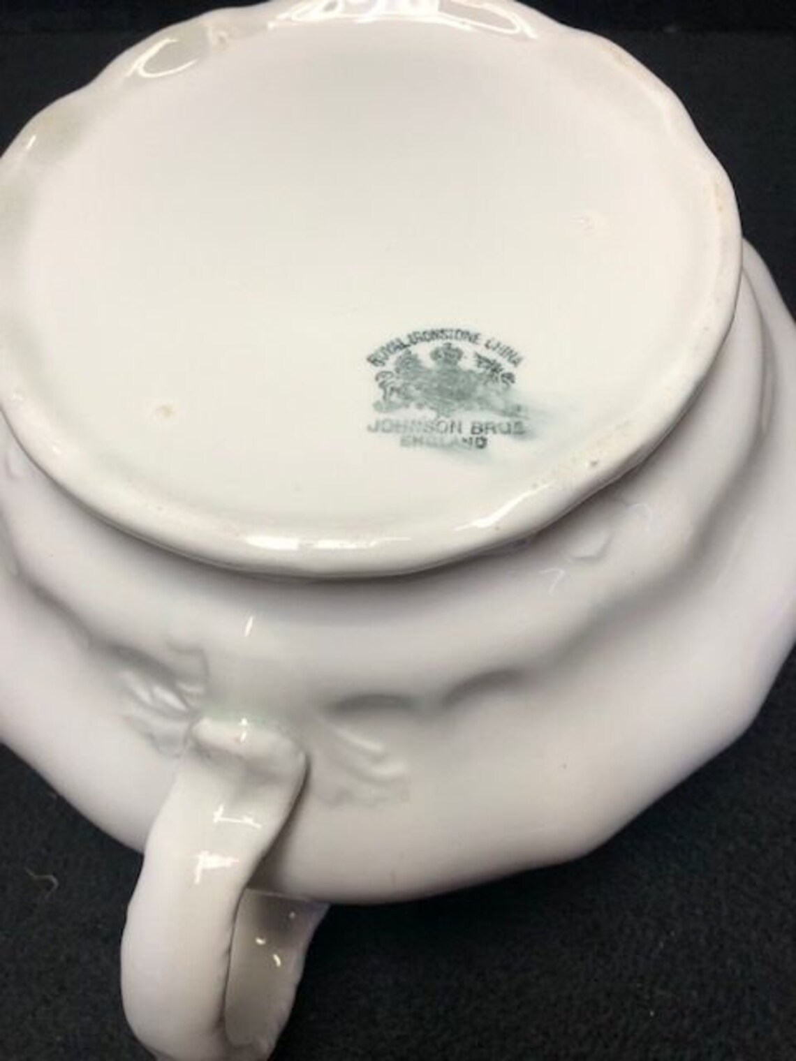 Antique Royal Ironstone China Chamber Pot Made in England by Johnson ...