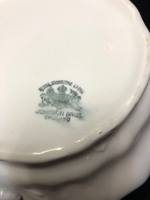 Antique Royal Ironstone China Chamber Pot Made in England by Johnson ...