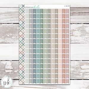 L-107 || PAYDAY FLAG Planner Stickers - Etsy