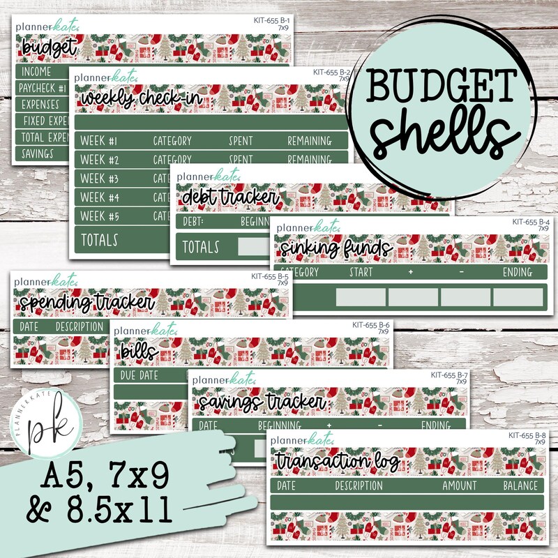 PlannerKate1 - Etsy