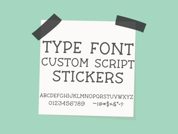 Calendars & Planners Paper & Party Supplies Custom Script Planner ...