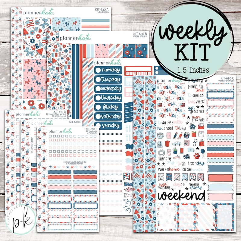 PlannerKate1 - Etsy