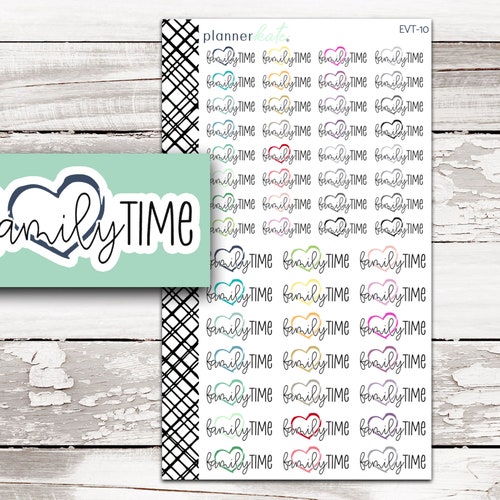 EVT-25 PLANNING TIME Event Sticker - Etsy