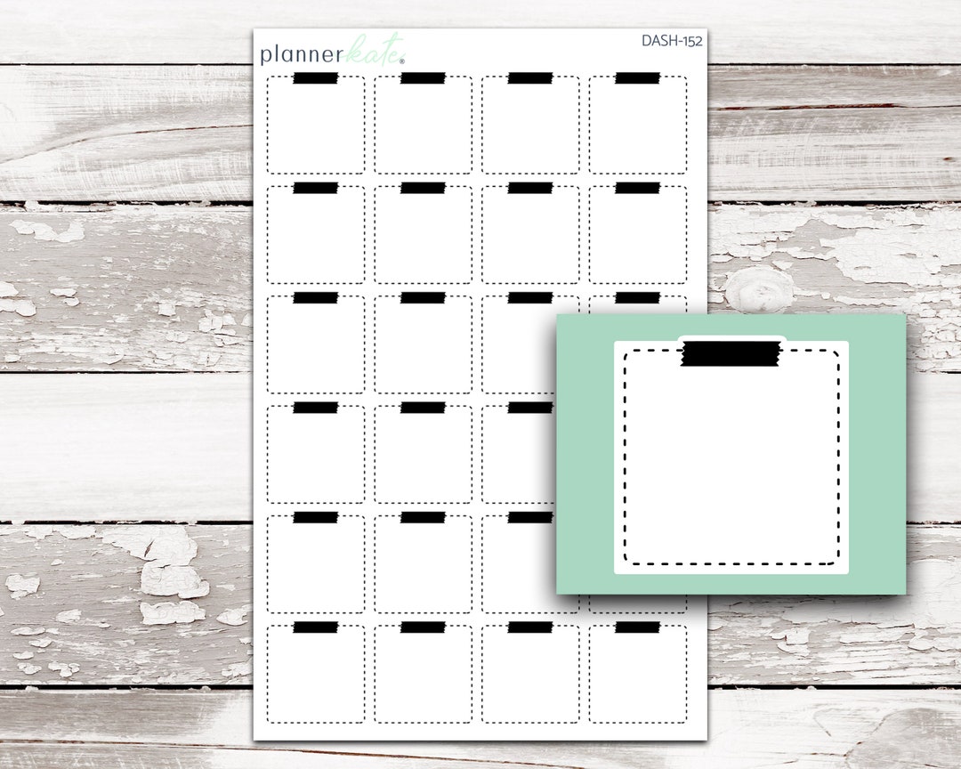 DASH-152 || DASH BOX Stickers - Etsy