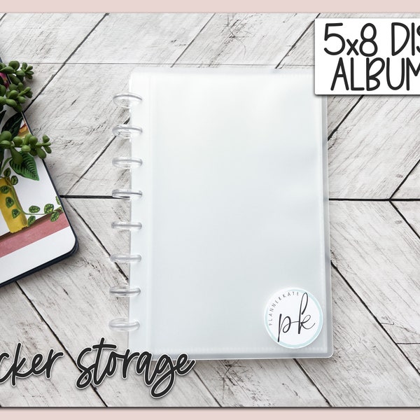 Happy Planner Sticker Storage - Etsy